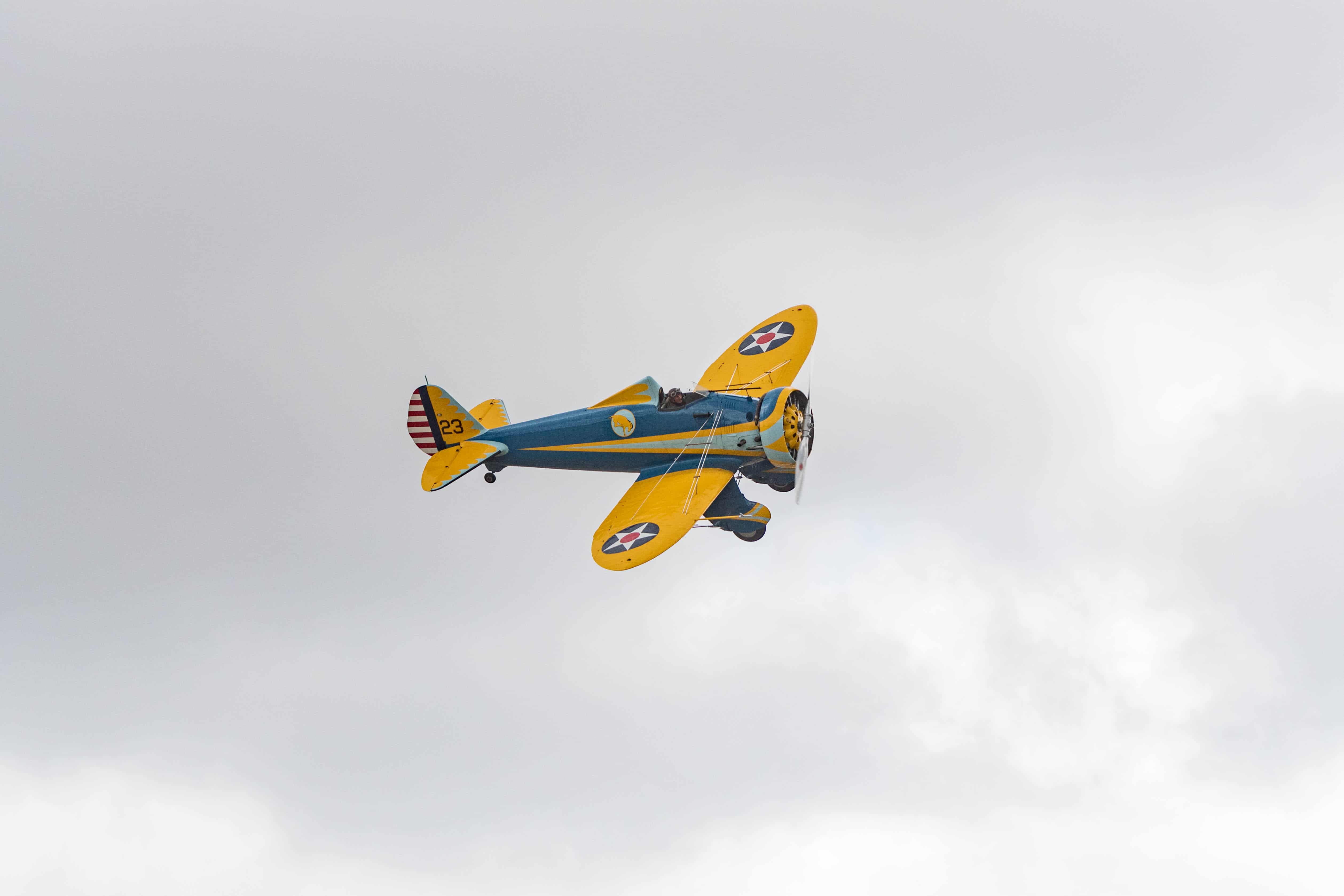 Boeing P-26 Peashooter On Display | AIP Precision Machining